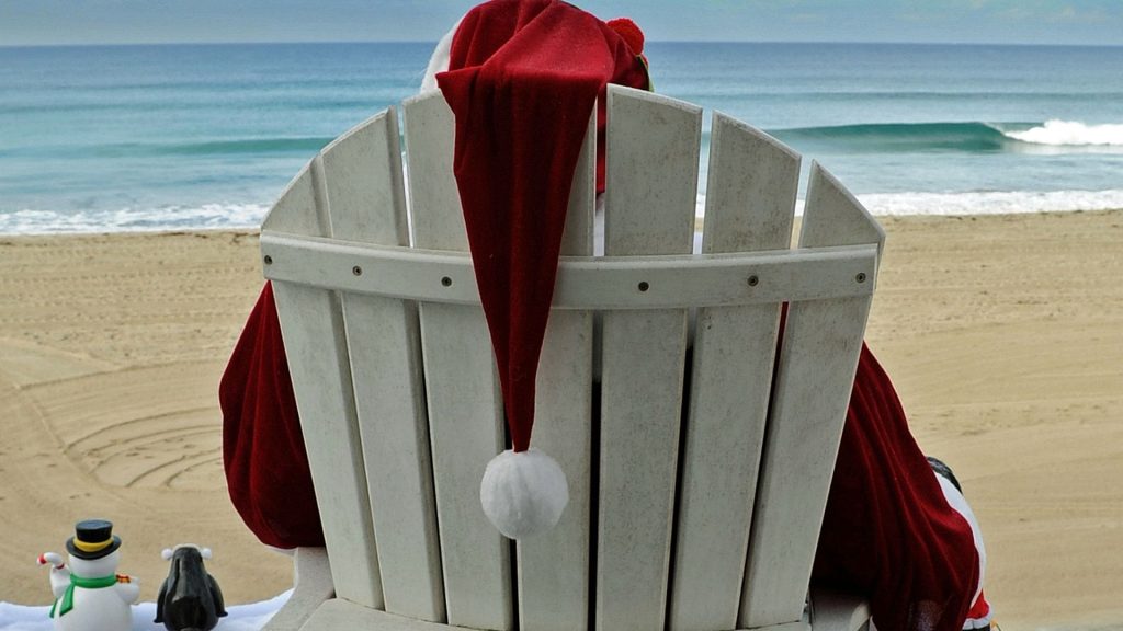 Come Enjoy the Holiday Splendor with Surfing Santa at Ocean Landings ...
